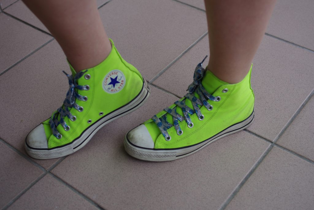 Converse femme fluo - Chaussure - lescahiersdalter